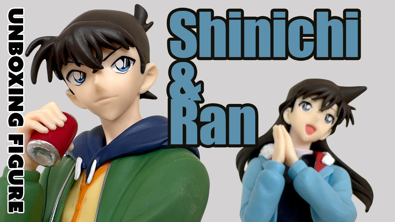 Détective Conan | Shinichi & Ran | Sega Luminasta figure unboxing ...